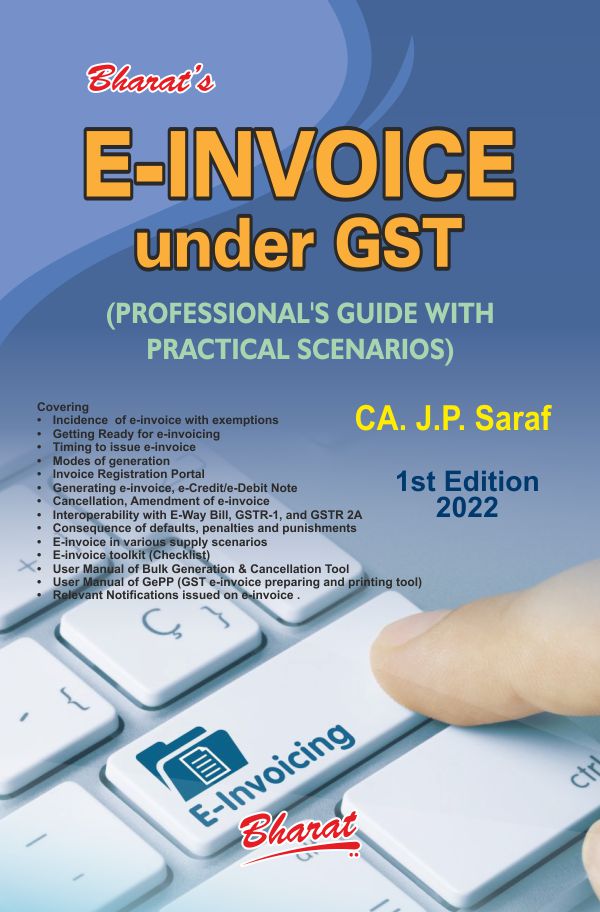 E INVOICE Under GST E INVOICE Under GST