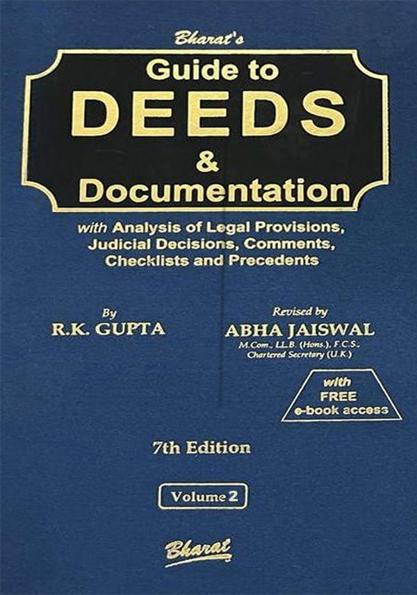Guide to DEEDS & Documentation (in 2 vols.) - Free ebook access