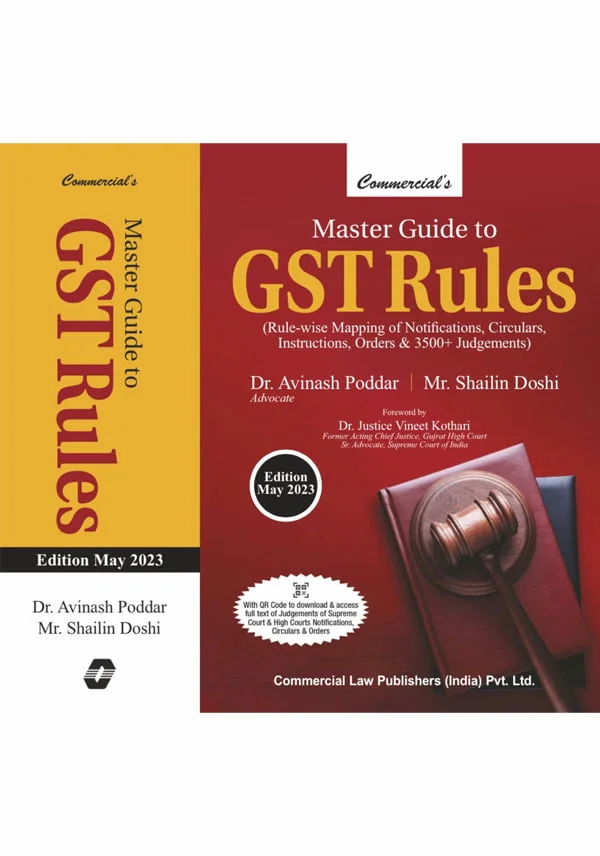 Master Guide to GST Rules Dr. Avinash Poddar & Shailin Doshi