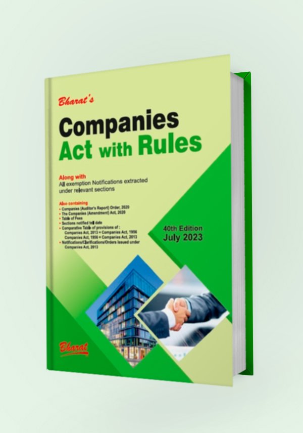 Companies Act With Rules Companies Act With Rules