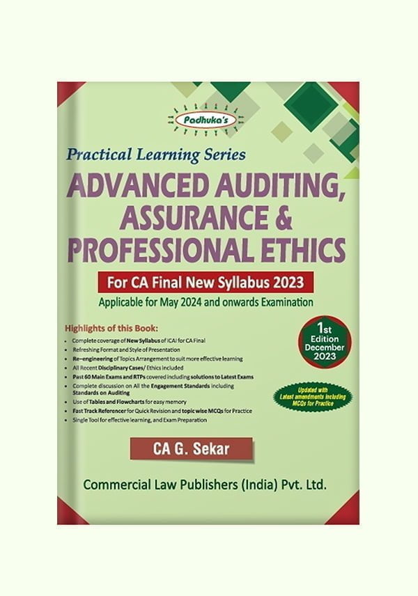 Practical Learning Series - Advanced Auditing, Assurance & Professional ...