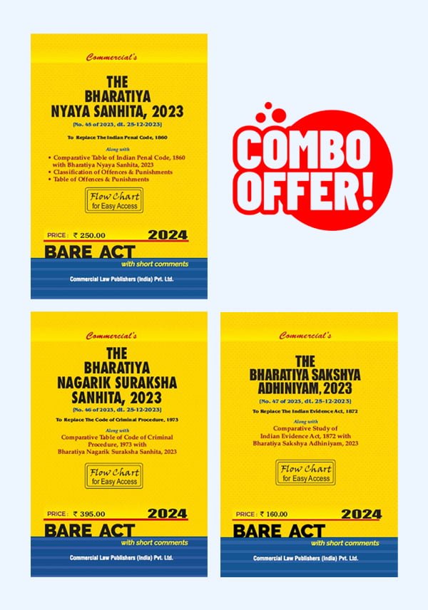 Criminal Laws Bare Act Combo Criminal Laws Bare Act Combo