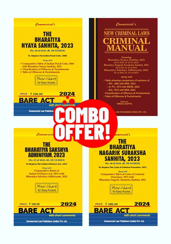 New Criminal Laws Bare Act Combo New Criminal Laws Bare Act Combo