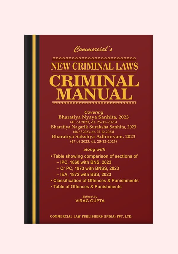 New Criminal Laws - Criminal Manual